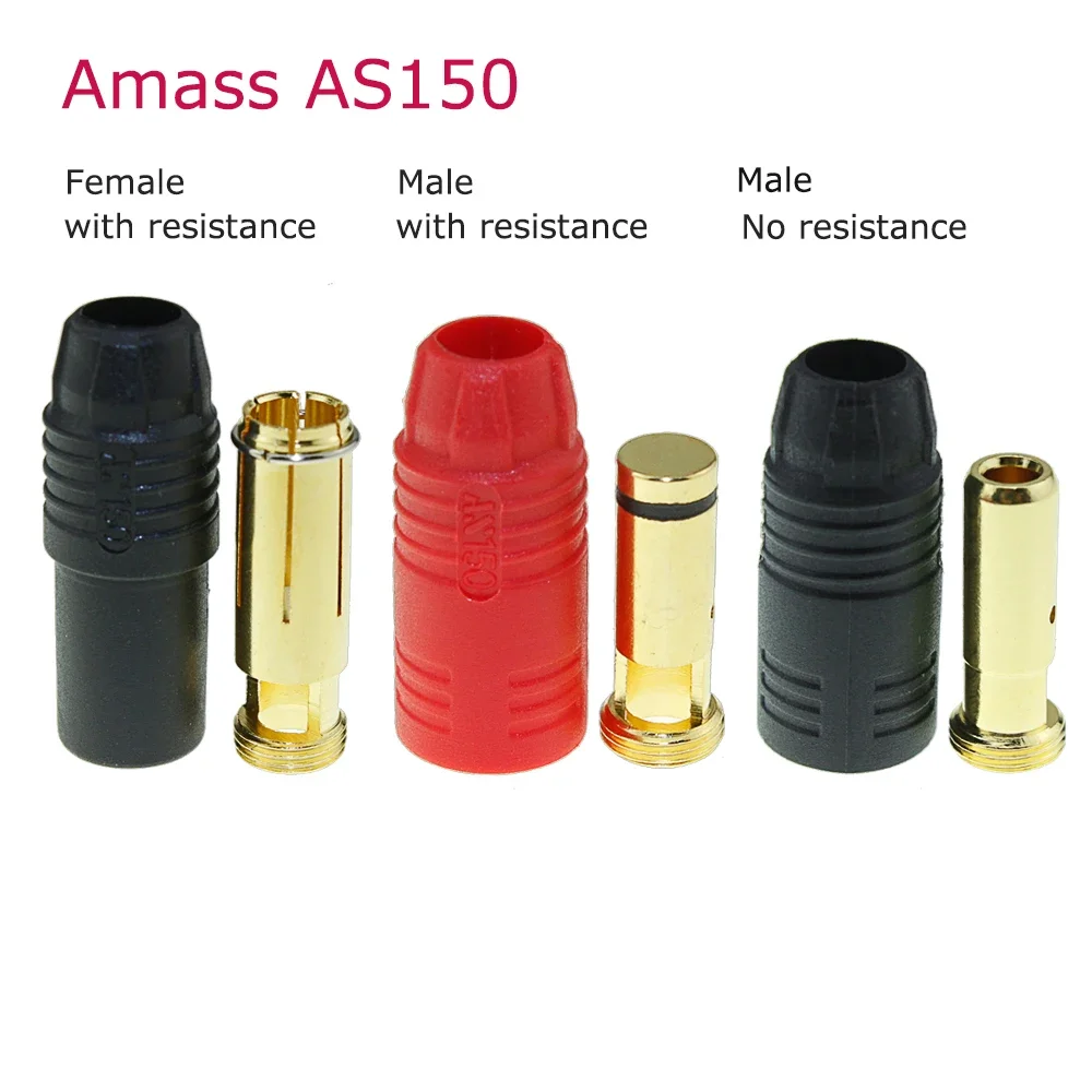 Original-Amass-AS150-Banana-Plug-Connector-Male-Female-For-150A-Large ...