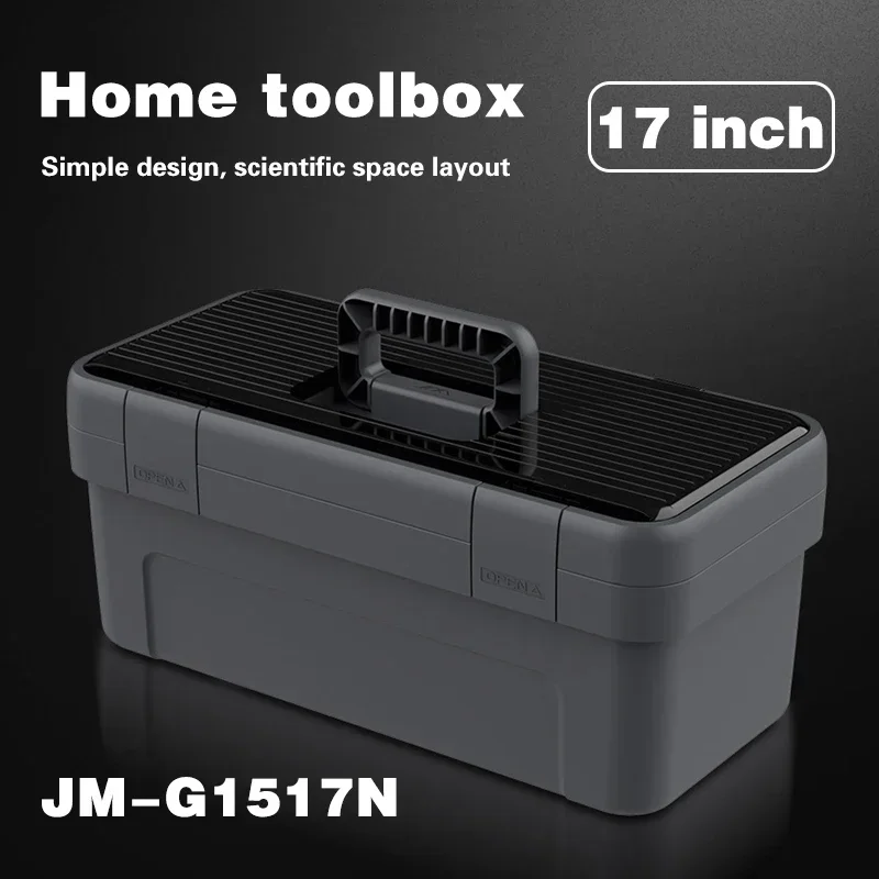 JIMIHOME-17-Inch-Tool-Storage-Box-Waterproof-Heavy-Duty-Tool-Box-Car ...