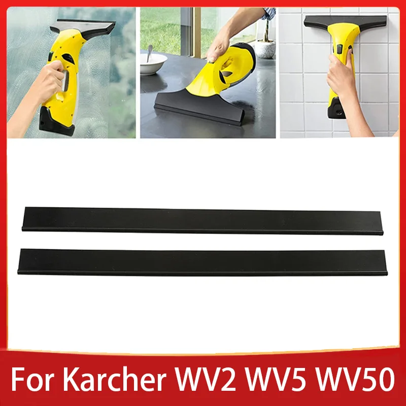 2PCS 280/250/170MM Scraper For Karcher WV2 WV5 WV50 WV60 WV45 WV71 WV75 ...