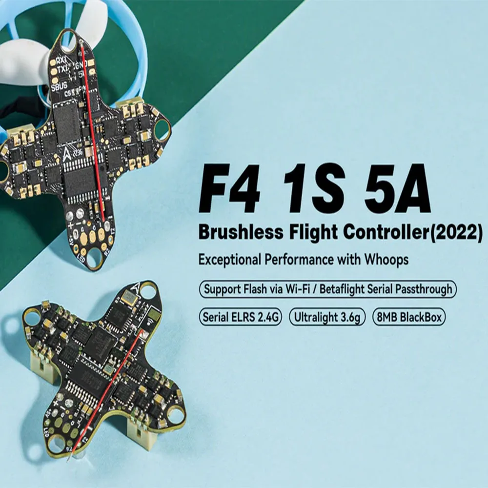 BETAFPV F4 1S 5A AIO 브러시리스 비행 컨트롤러 내장 SPI ExpressLRS ELRS 2.4G 수신기, FPV ...