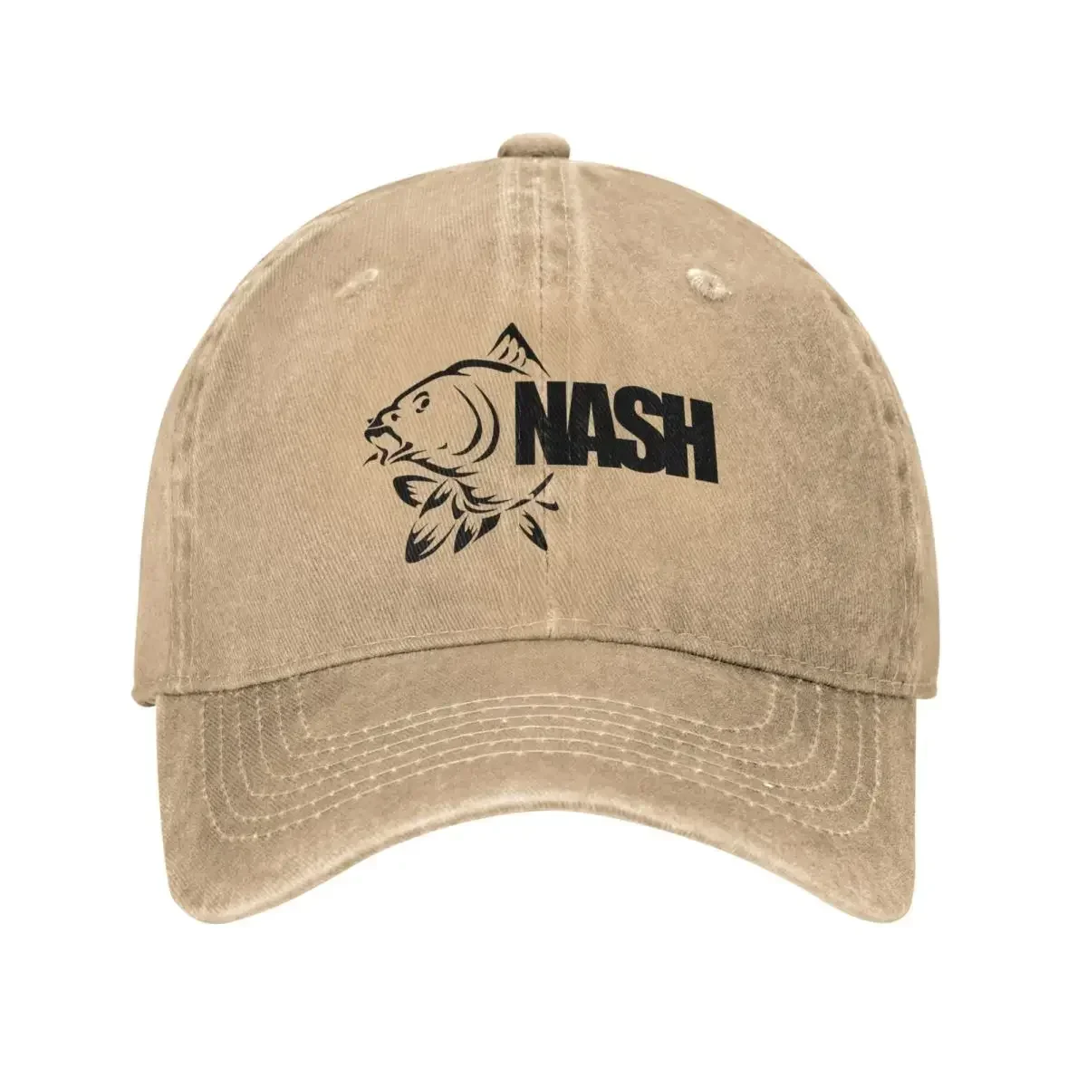 Nash Fishing Logo Unisex Baseball Cap Carp Fish Tackle Angling ...