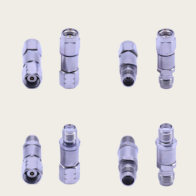 SMA/1.85MM Precision Stainless Steel 18G High Frequency Test Adapter ...