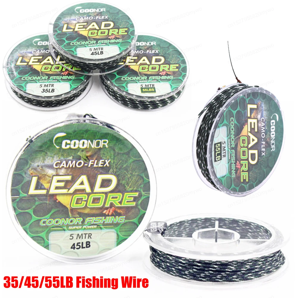 5M-Lead-Core-Fishing-Line-Multifilament-Braided-Fishing-Line-Strong ...