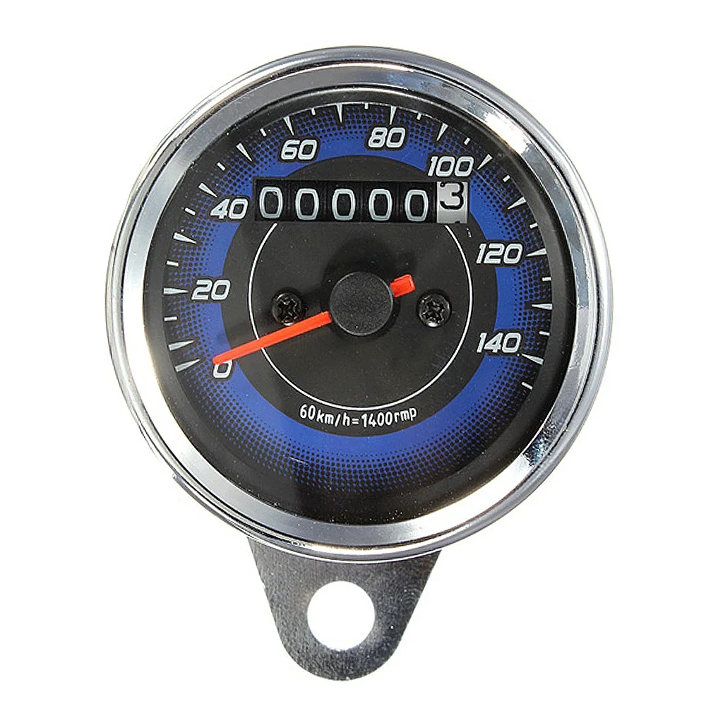 รถจักรยานยนต์ Speedometer กันน้ำหน้าจอ LCD ดิจิตอลวัดระยะทาง Techometer ...
