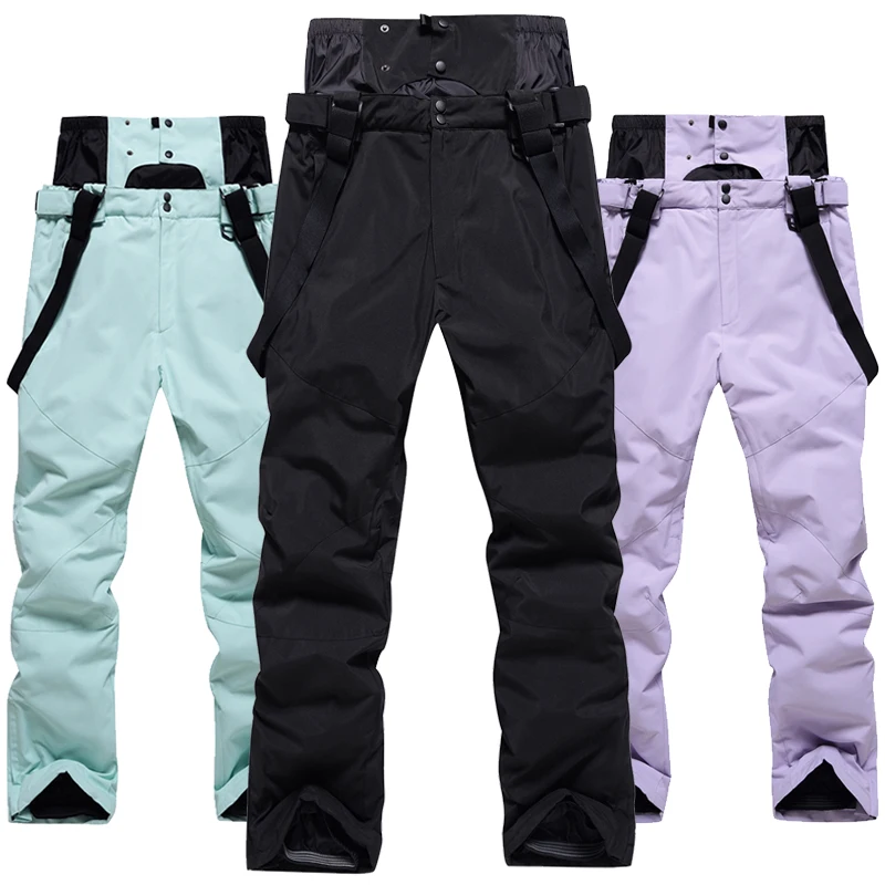 New-Ski-Pants-Men-and-Women-Plus-Size-Warm-Outdoor-Skiing-Snowboarding ...