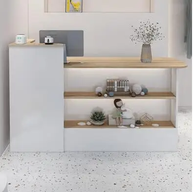 Cashier-Clothing-store-bar-Table-circle-counter-women-s-shop-small ...