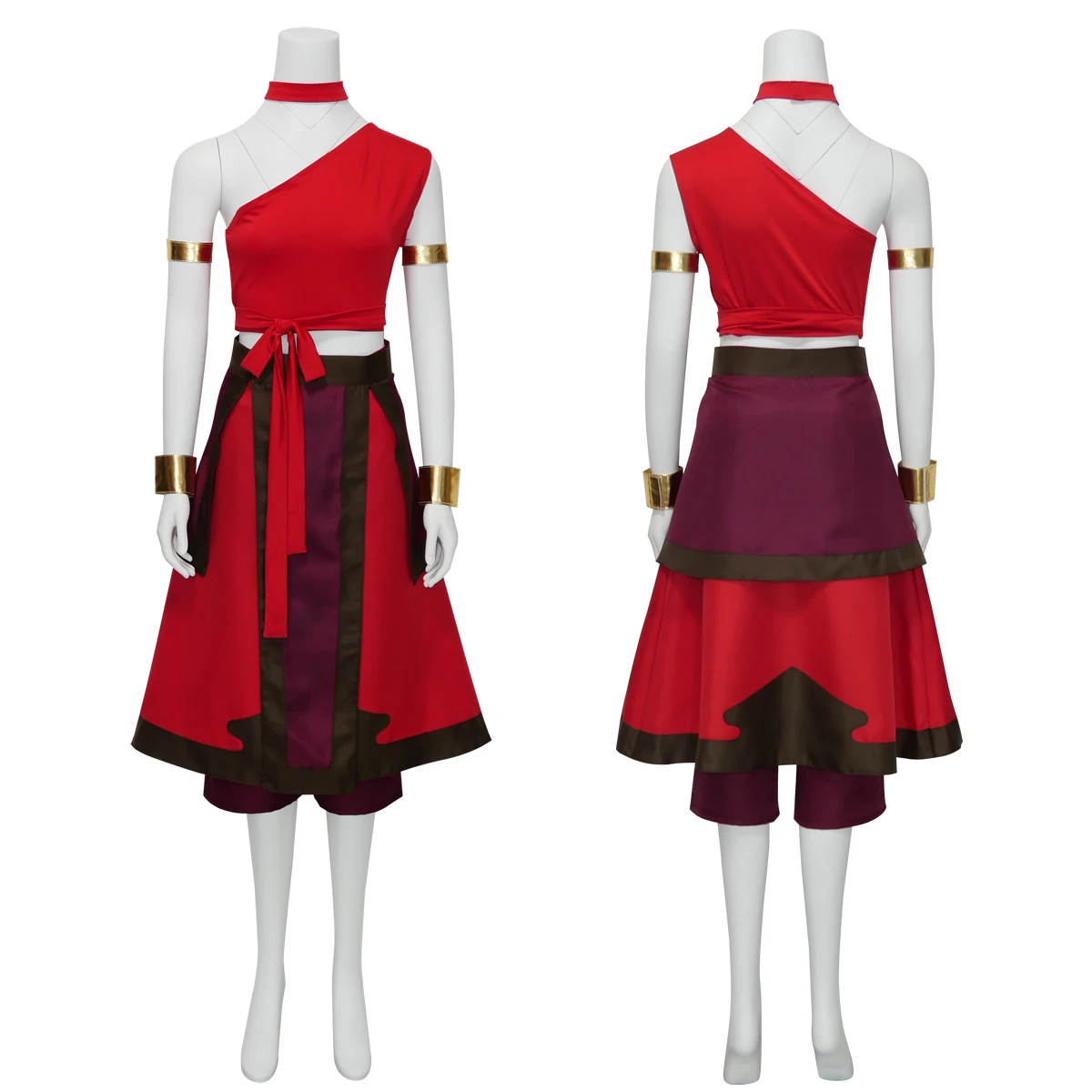 IN STOCK ATLA Book Three Sapphire Fire Nation Katara Cosplay Costume ...