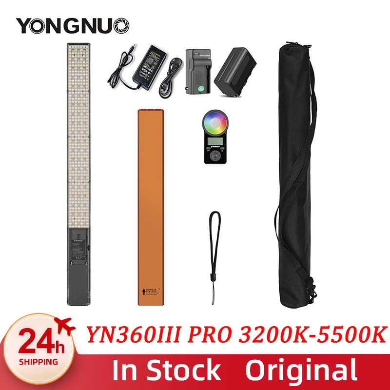 Yongnuo-YN360-III-YN360III-PRO-Handheld-3200K-5500K-RGB-Colorful-Ice ...