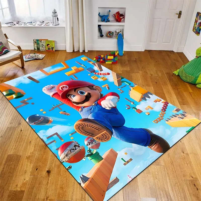 Tapete-de-impress-o-Miniso-3D-Super-Mario-Bros-Tapete-antiderrapante ...