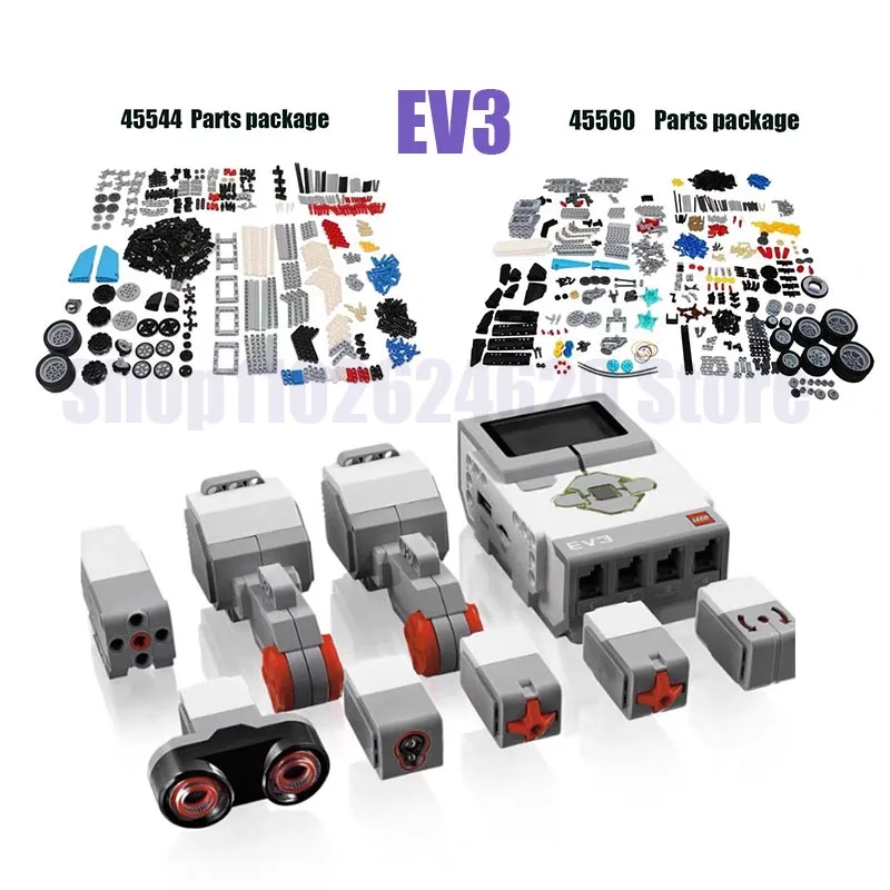 Bloques de construcción de Robots EV3, conjunto educativo de vapor Compatible con logoes 45544 ...