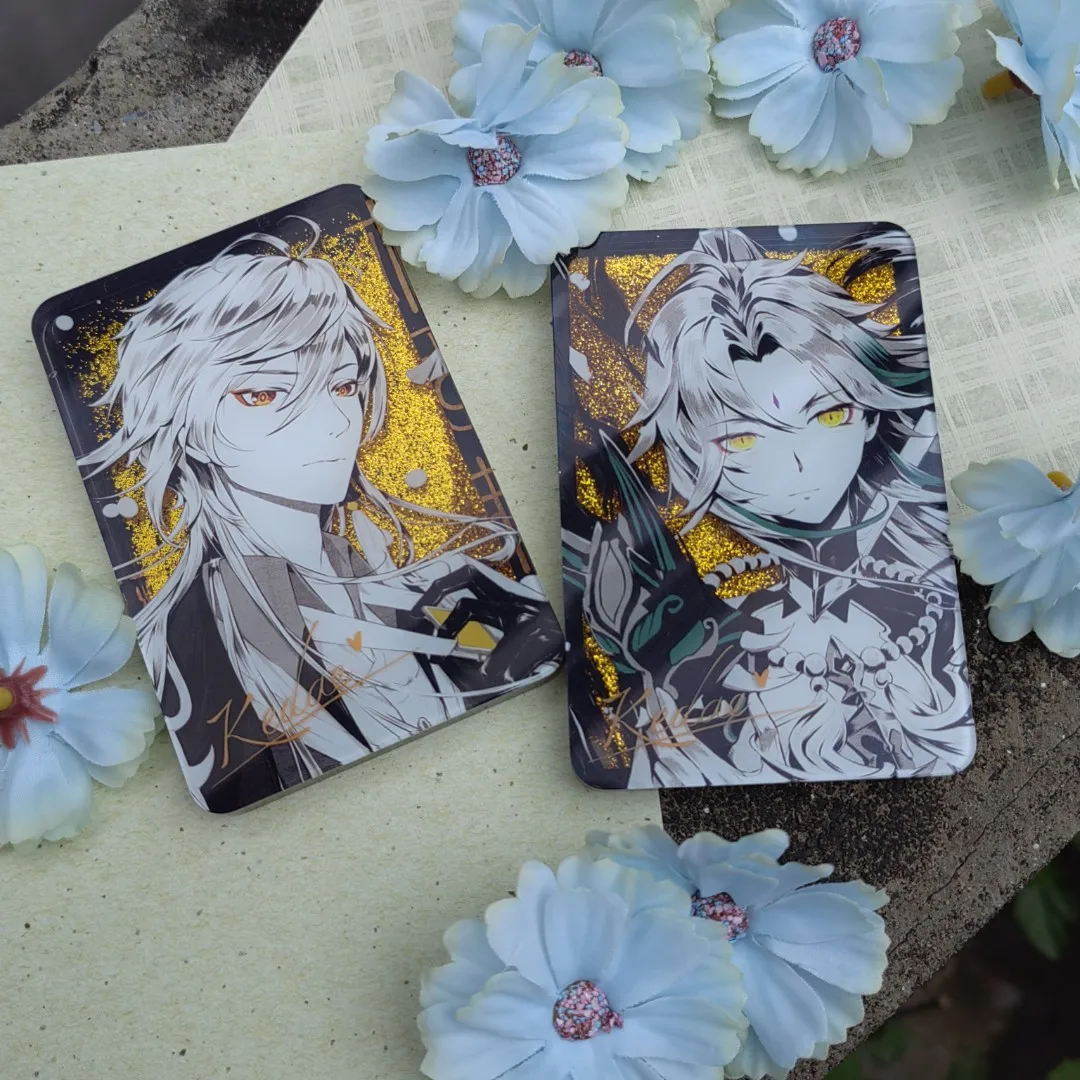 Anime-Game-Genshin-Impact-Zhongli-Xiao-Theme-Acrylic-BL-Quicksand ...