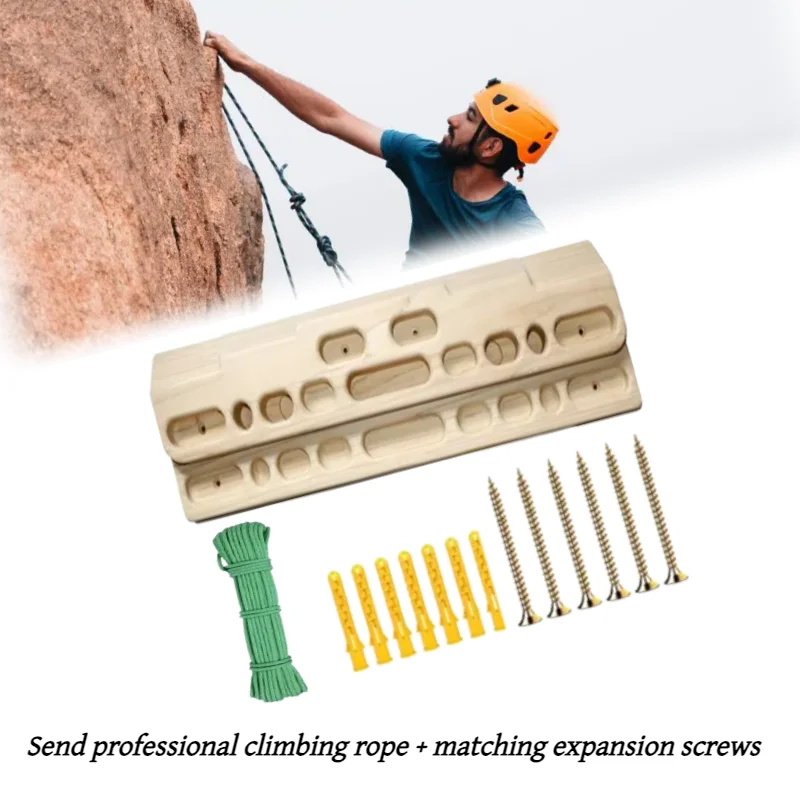 Rock-Climbing-Hangboard-Indoor-climbing-boards-Strength-training-Pull ...