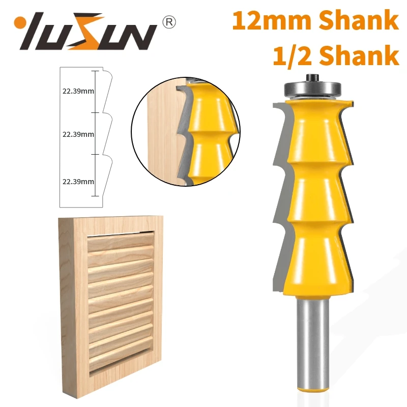 YUSUN-1PC-Louver-Shutter-Style-Router-Bit-Woodworking-Milling-Cutter ...