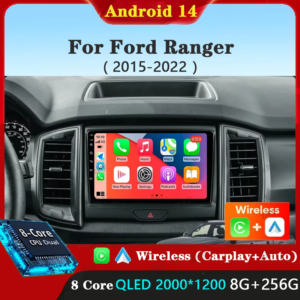 Radio-Est-reo-con-GPS-para-coche-unidad-principal-con-Android-14 ...