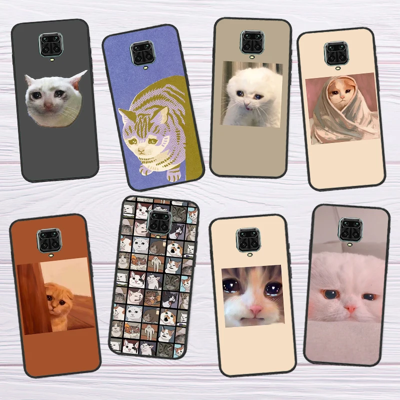 Case Xiaomi Redmi Note 9s Cat Meme | Case Xiaomi Redmi Note 10 Cat Meme ...