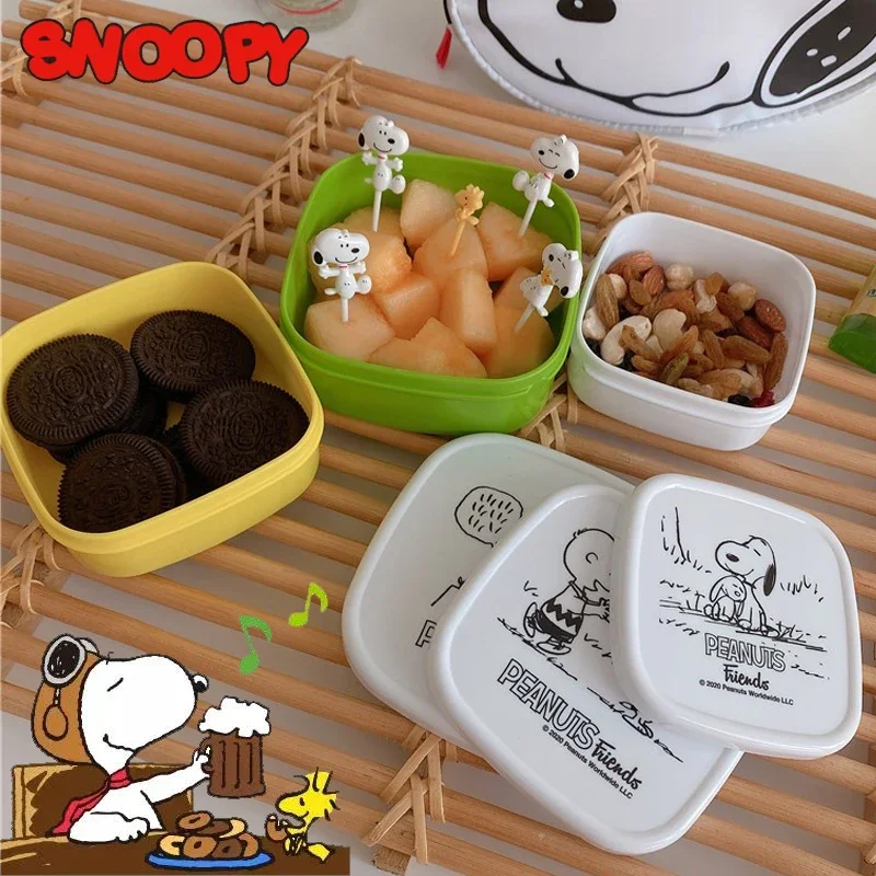 Snoopy-Lunch-Box-Children-Portable-Bento-Box-Snack-and-Fruit-Rice-Ball ...