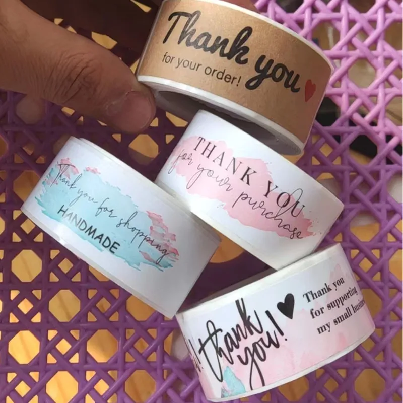 50pcs-Sealing-Sticker-Labels-1-3-inch-Thank-You-for-your-support ...