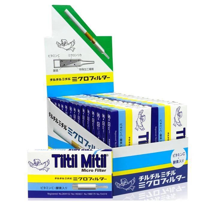 Japanese-Tiltil-Mitil-Filtration-Disposable-Resin-Cigarette-Filter ...