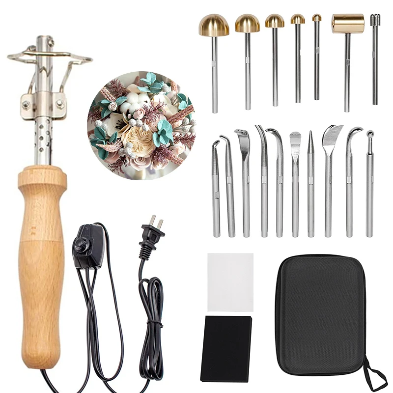 110/220V Fabric Flower Maker Artificial Flower Ironing Machine- 17 ...