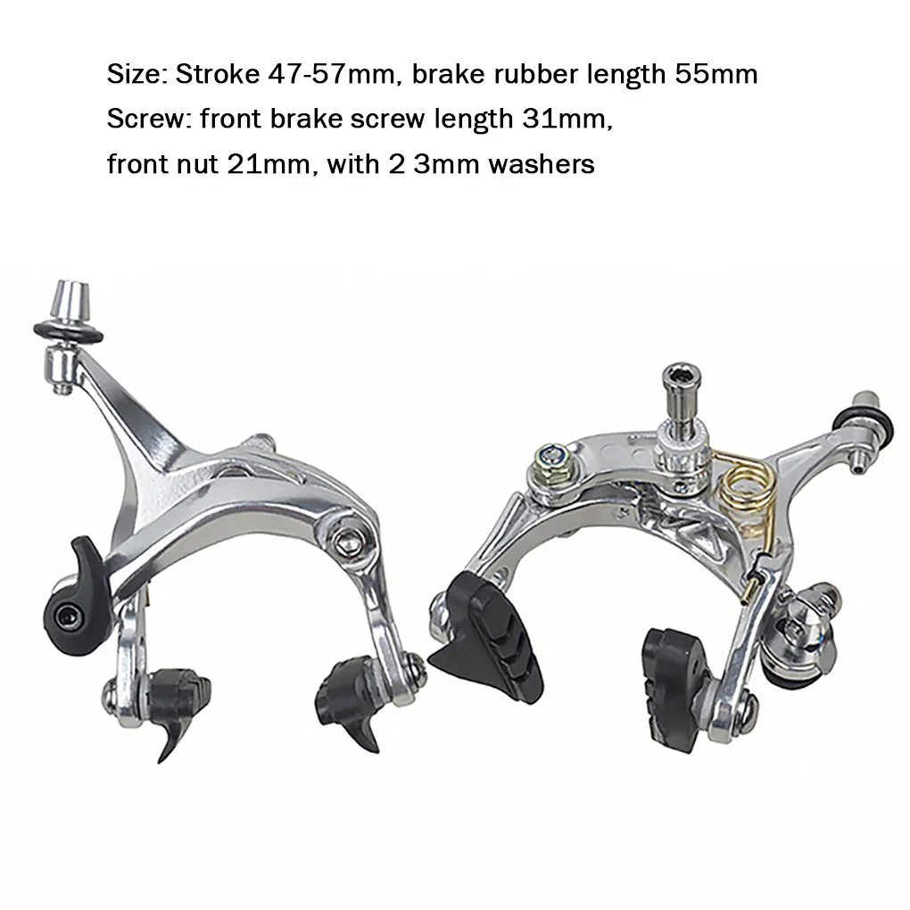 Dual-Pivot-Brake-Caliper-Road-Bike-Aluminum-Alloy-Brake-Clamp-Bicycle ...