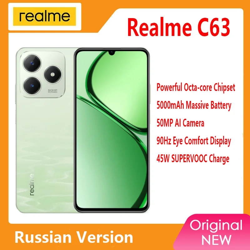 Russian-Version-Realme-C63-Smartphone-50MP-AI-Camera-45W-SUPERVOOC ...