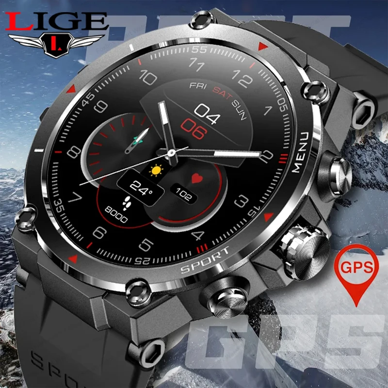 GPS-Positioning-Smart-Watch-AMOLED-Display-Watches-Sports-Fitness ...