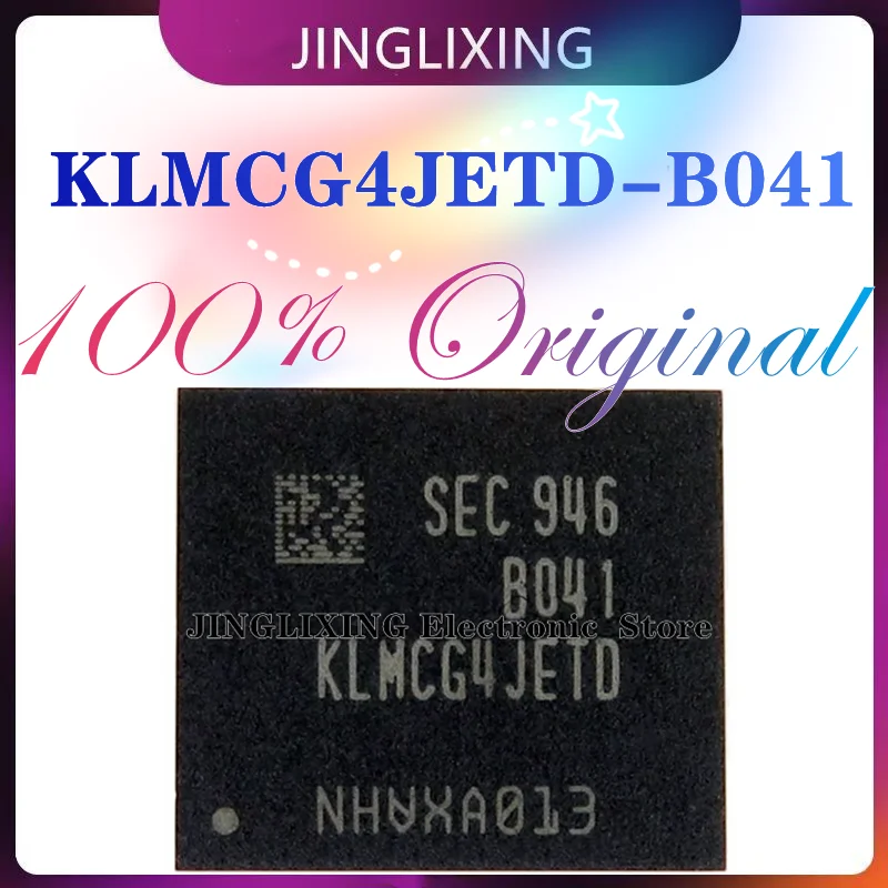 1pcs-lot-New-Original-KLMCG4JETD-B041-KLMCG4JETD-B041-EMMC-64G-BGA153 ...