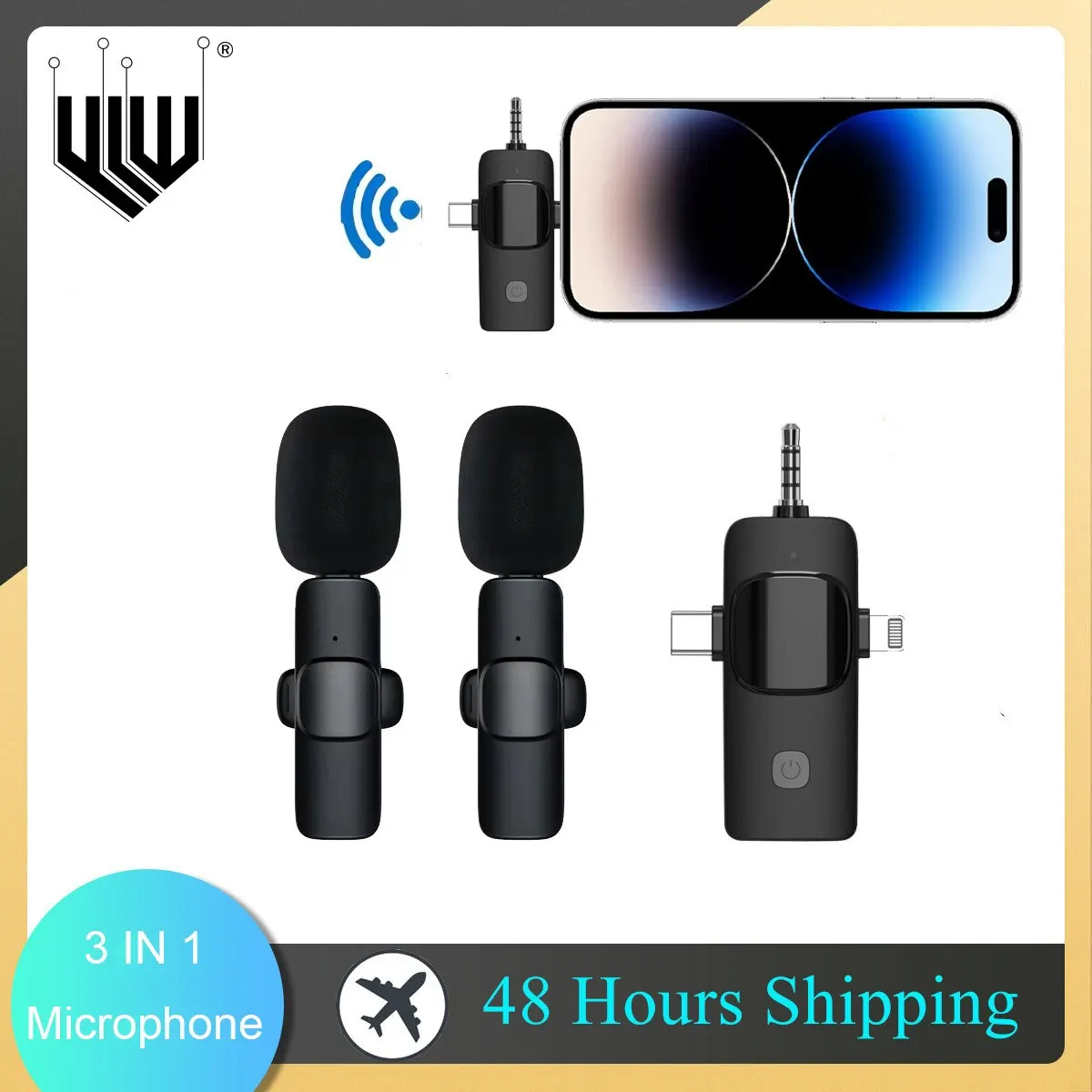 3-IN-1-Wireless-Lavalier-Microphone-Noise-Reduction-3-5MM-Mini-Lapel ...
