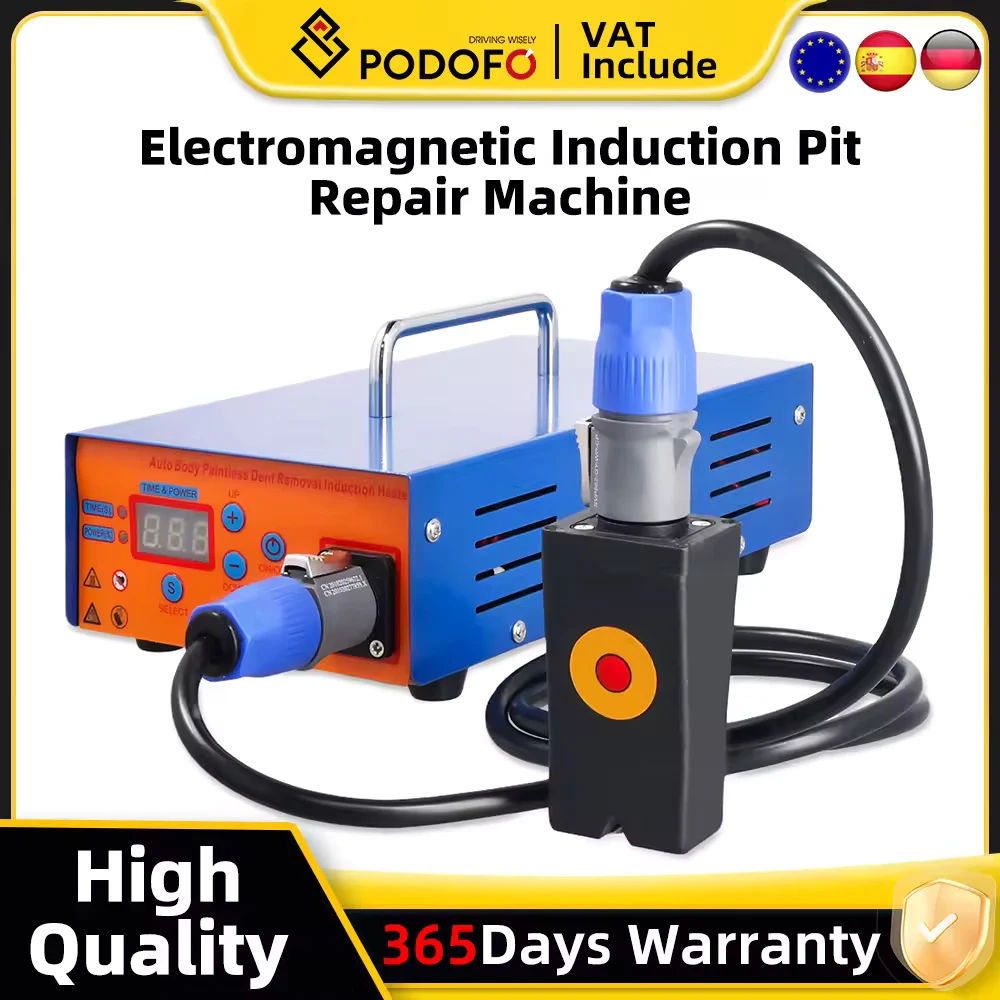 220V Car Dent Repair Tool 1380W Magnetic Induction Heater Machine ...