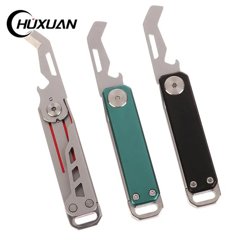 1pc-Keychain-Folding-Knife-Multitool-Box-Cutter-Camping-Emergency-Hand ...