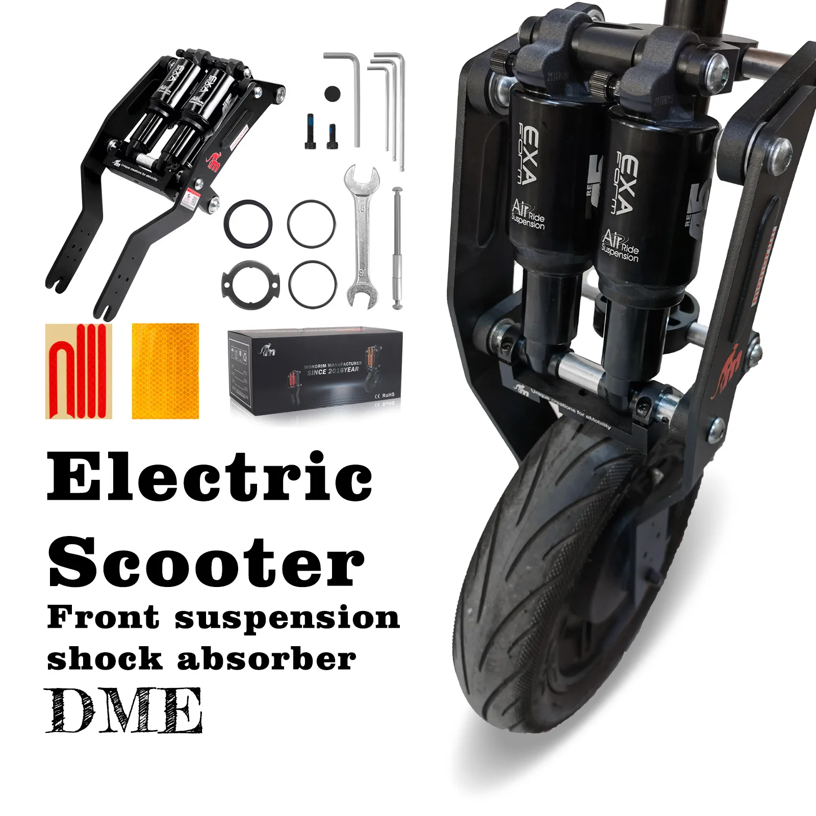Monorim-DME-Front-Double-air-Suspension-for-Xiaomi-scooter-Mi3-Pro4 ...