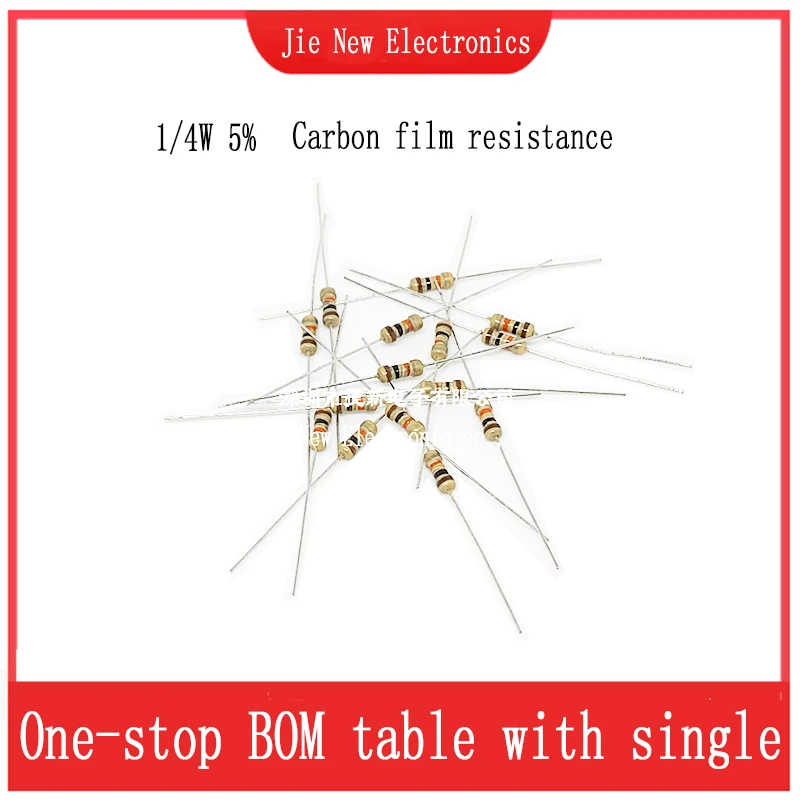 One-pack-of-1000-1-4W-Carbon-Film-Resistors-5-1R-10M-10R-47R-100R-220R.jpg