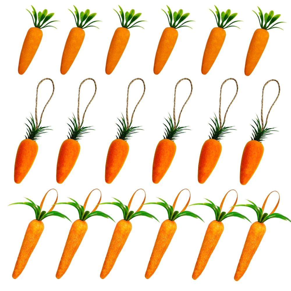 10pcs-Easter-Decoration-Simulation-Carrot-Artificial-Mini-Foam ...