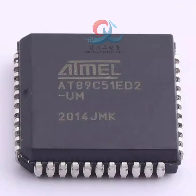 5PCS AT89C51ED2-SLSUM PLCC44 New and Original