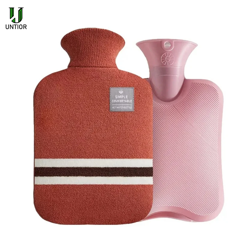 UNTIOR-1L-2L-Winter-Hot-Water-Bottle-Cloth-Cover-Hot-Water-Bag-For-Hot ...