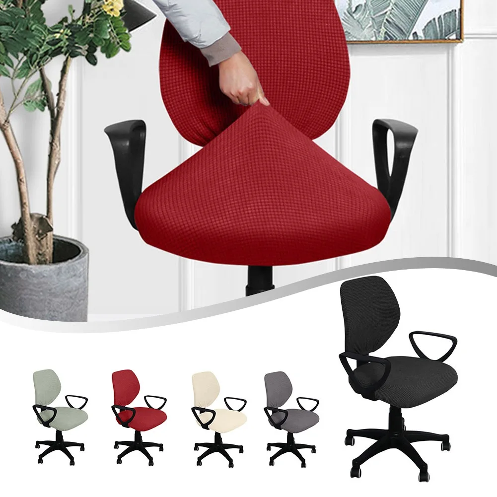 Universal-Office-Chair-Cover-Split-Armchair-Cover-Stretch-Jacquard ...