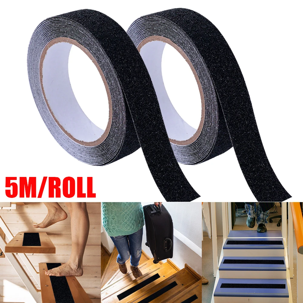 5M-Anti-Slip-Tape-Stairs-Antiskid-Adhesive-Tape-Stickers-Abrasive-Non ...