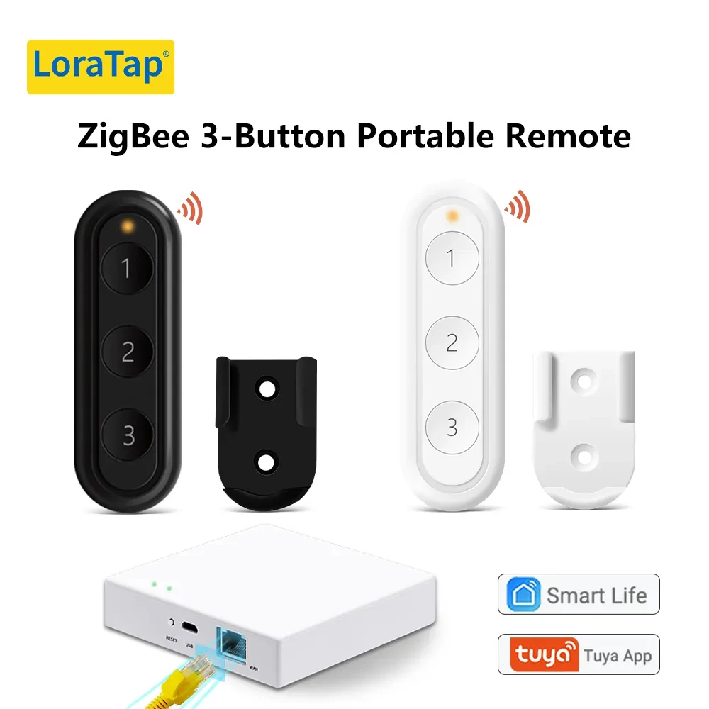 Tuya-ZigBee-3-0-Wireless-Portable-Remote-Control-Curtain-Switch-Work ...