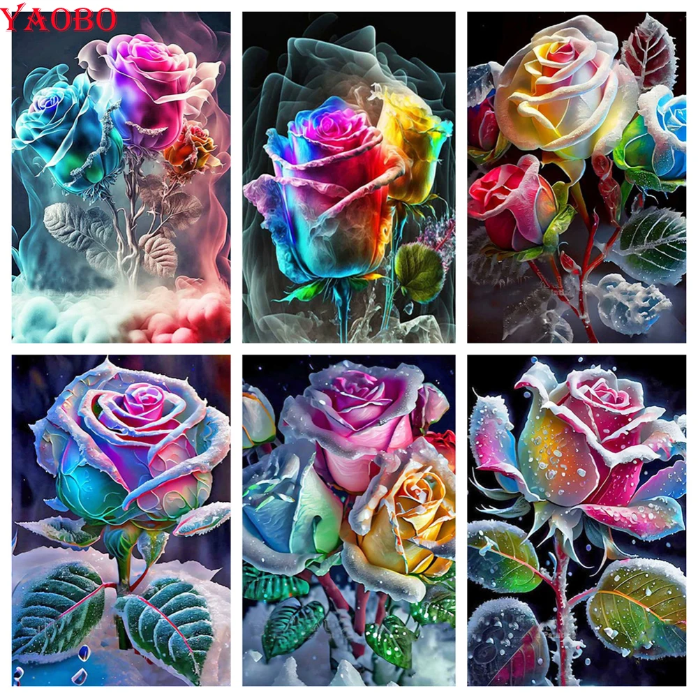 Fire And Ice Rose Tattoo