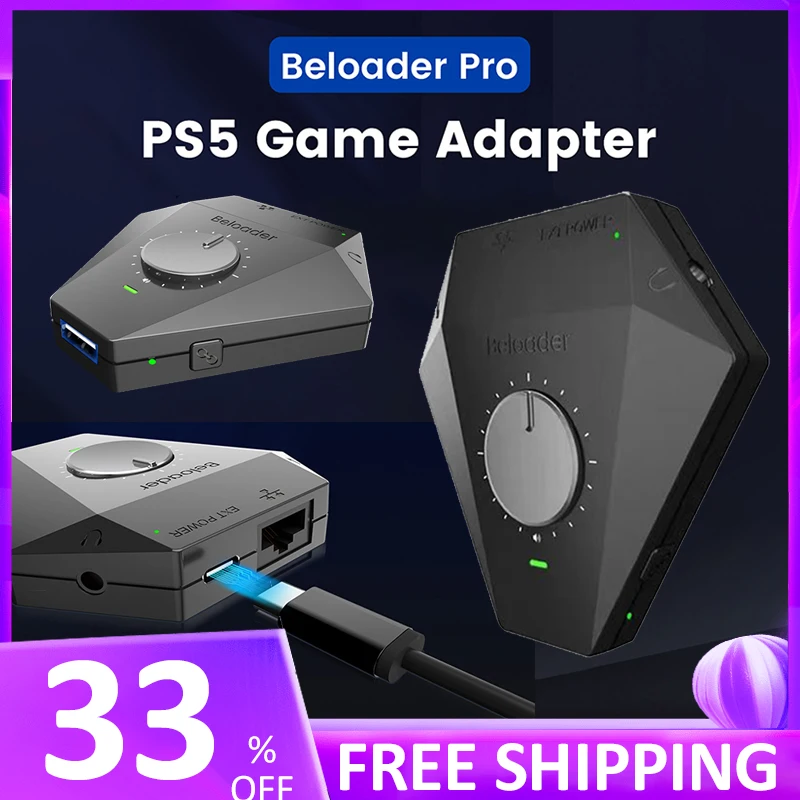 Beloader Convertidor de alta velocidad para teclado y ratón, Compatible ...