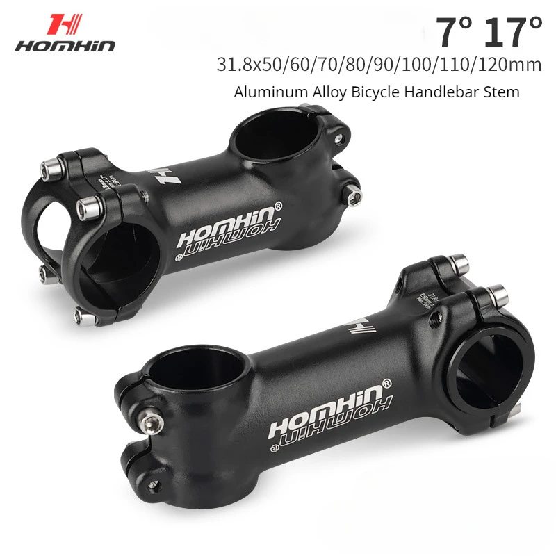 Homehin-Adjustable-Bicycle-Handlebar-Stem-Ultralight-7-17-Degrees-Bike ...