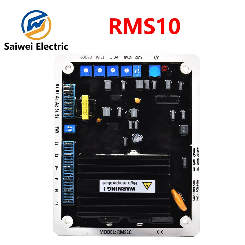 AVR-RMS10-Brushless-Generator-Set-Excitation-Fully-Automatic-Pressure ...