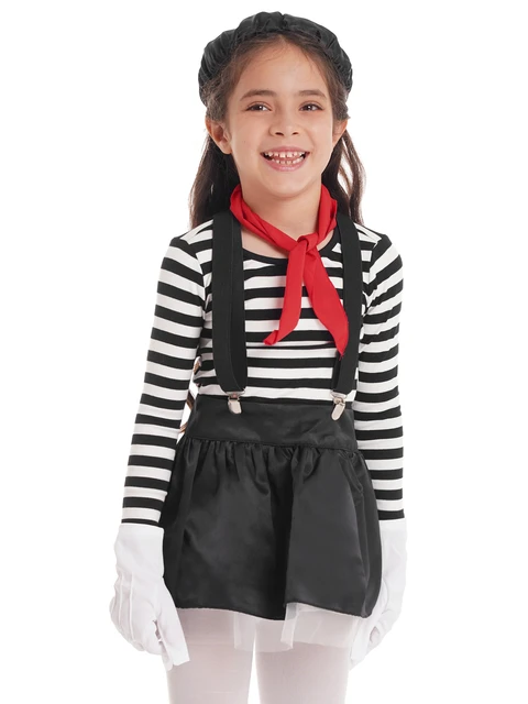 Girl Mime Costume
