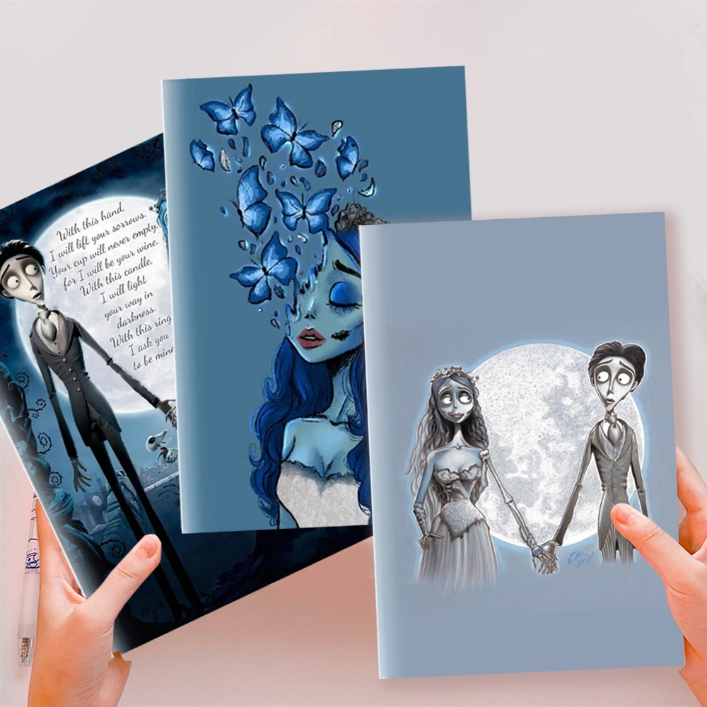 A5-Thread-Cuaderno-de-pel-cula-Tim-Burton-Emily-The-Corpse-Bride-Victor ...