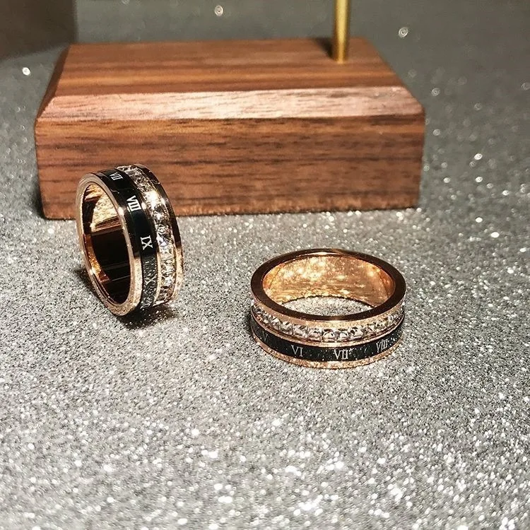 Classic-Rose-Gold-Stainless-Steel-Fine-Brand-Jewelry-Rotate-Roman ...