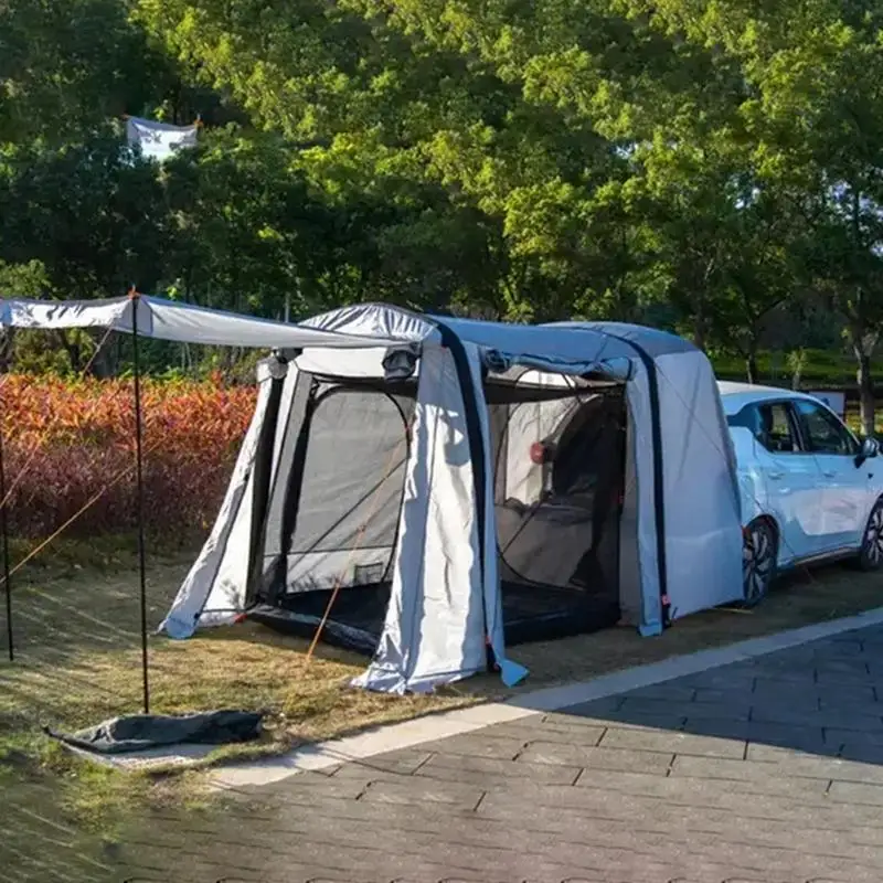 Rainproof-Picnic-Tent-Large-Space-Inflatable-Car-Tent-Portable-PU-2000 ...