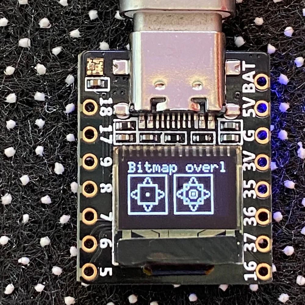 Esp32 S3 Development Board With 042 Inch Oled Risc V Wifi Bluetooth Arduino Microprython