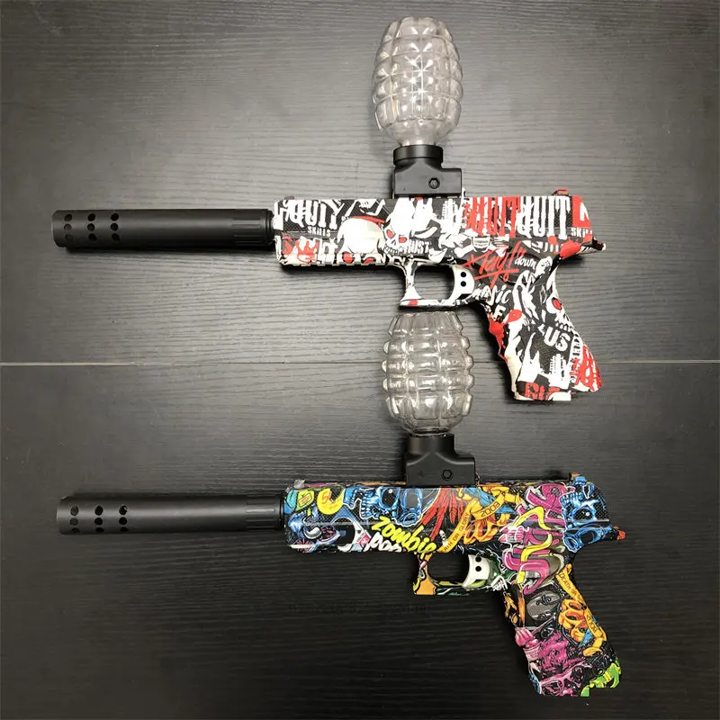 Gel Blaster Water Beads Toy Gun Splatter Ball Airsoft Pistola Electric ...