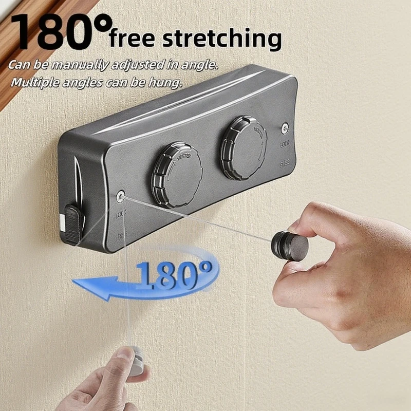 5.1M Retractable Clothesline: The Ultimate Outdoor Heavy Duty Solution ...