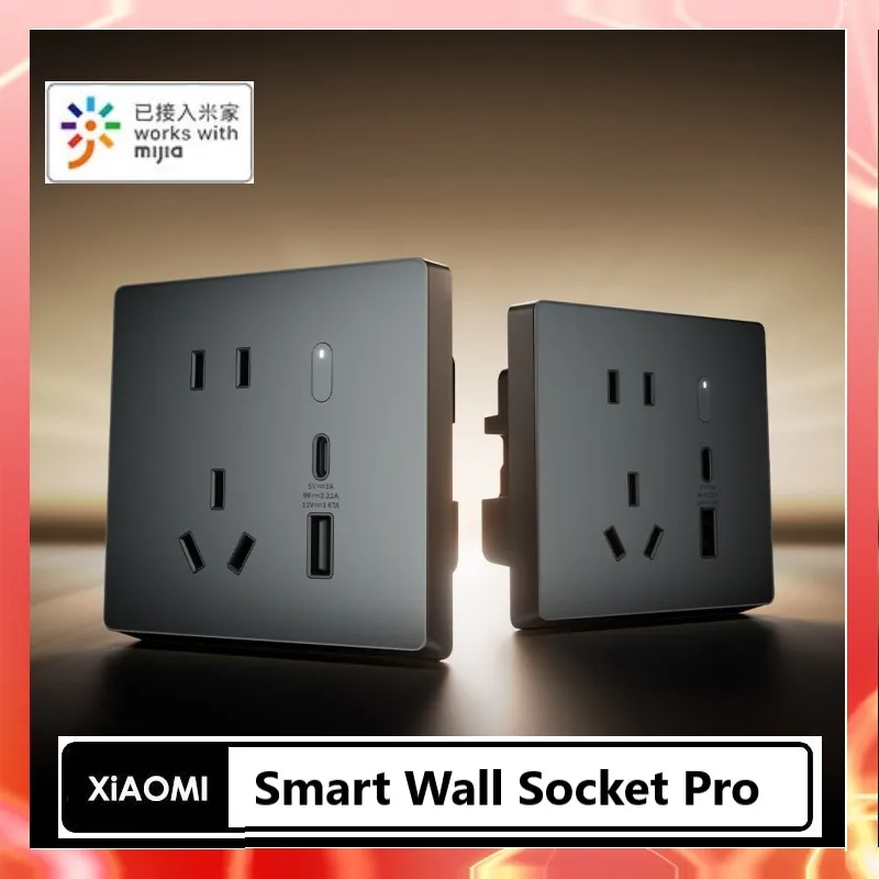Xiaomi-Smart-Wall-Socket-Pro-Smart-Switch-Socket-Power-Statistics-Smart ...